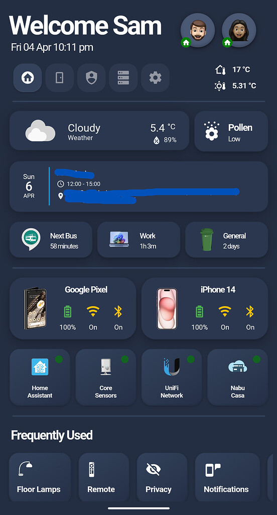 Ongoing Mobile Dashboard Redesign Dashboards And Frontend Home Assistant Community