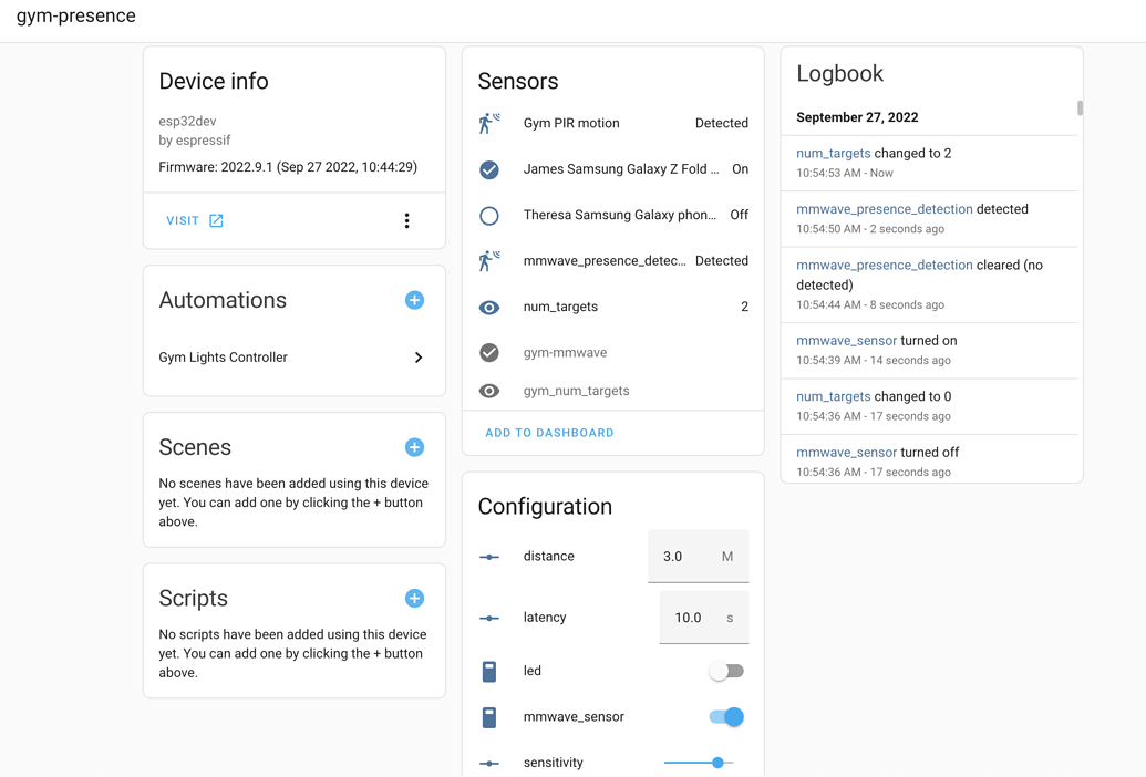 mmWave Presence Detection - ESPHome style - Share your Projects! - Home ...