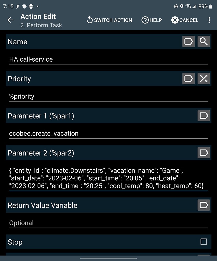 ⚙️ Using Tasker with Home Assistant (V2) - Page 5 - Share your Projects! - Home Assistant Community