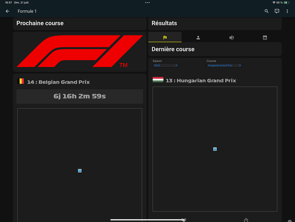 Formula One Card - Page 18 - Dashboards & Frontend - Home Assistant ...