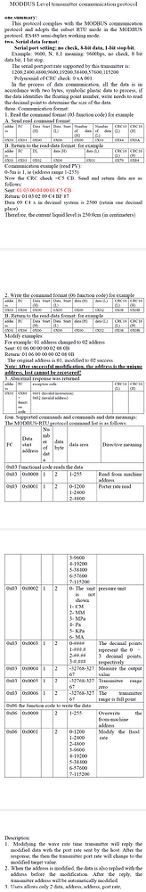 Modbus, Water level sensor QDY30A RS485 + Waveshare RS485 TO POE ETH (B ...