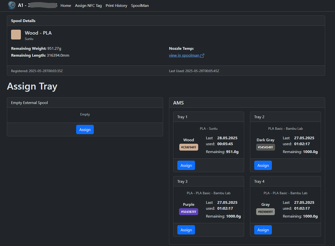 Spoolman Updater – Automate Filament Tracking - Page 5 - Share your Projects! - Home Assistant ...