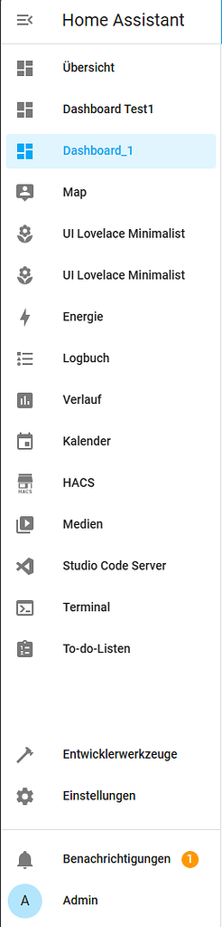 Hide on Tablett the left sidebar - Frontend - Home Assistant Community
