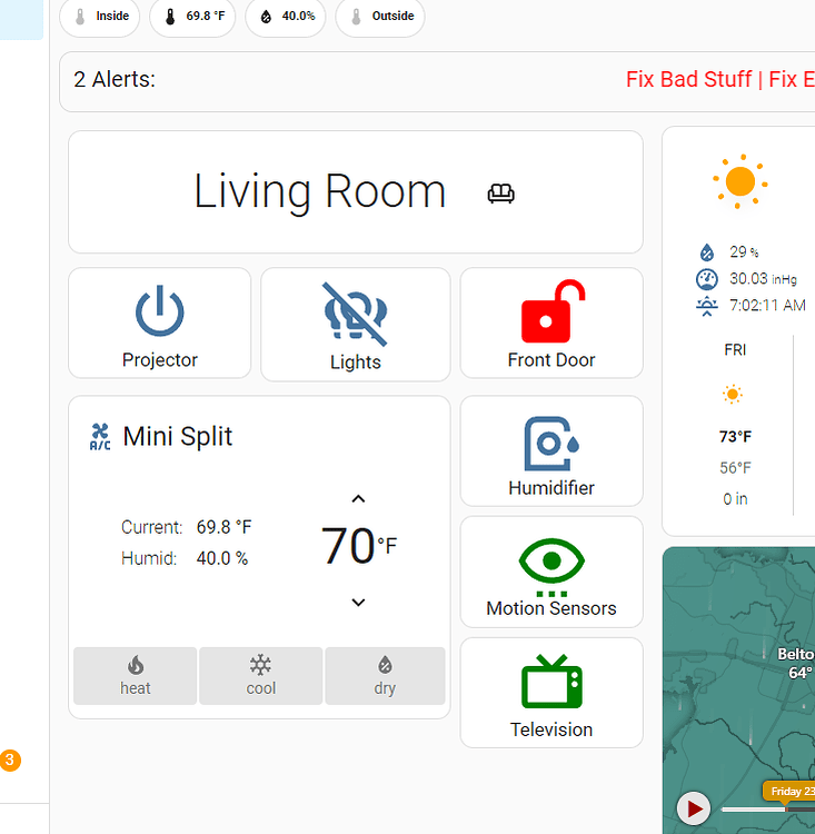 Dashboard Alignment - Frontend - Home Assistant Community