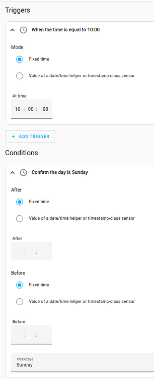 Any weekday examples? - Configuration - Home Assistant Community