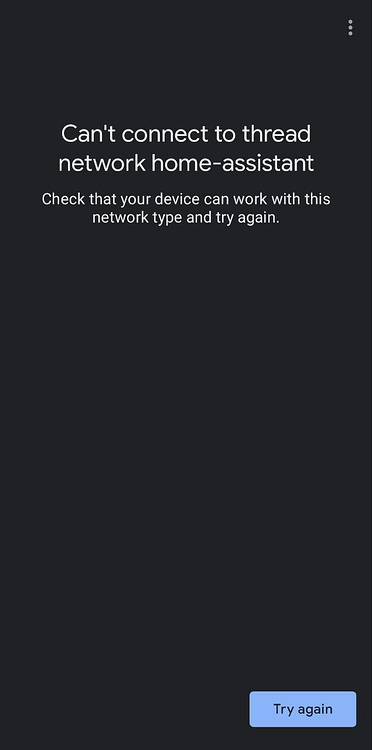 Unable to add devices to Home Assistant with Matter via Thread - Matter ...