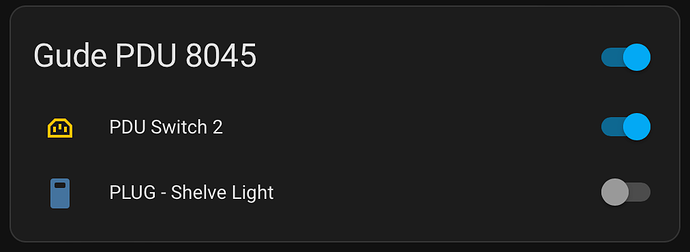 GUDE PDU 8045-1 integration via MQTT - Configuration - Home Assistant ...