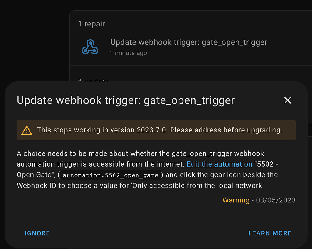 Webhooks changing in 2023.7.0? - Home Assistant Community