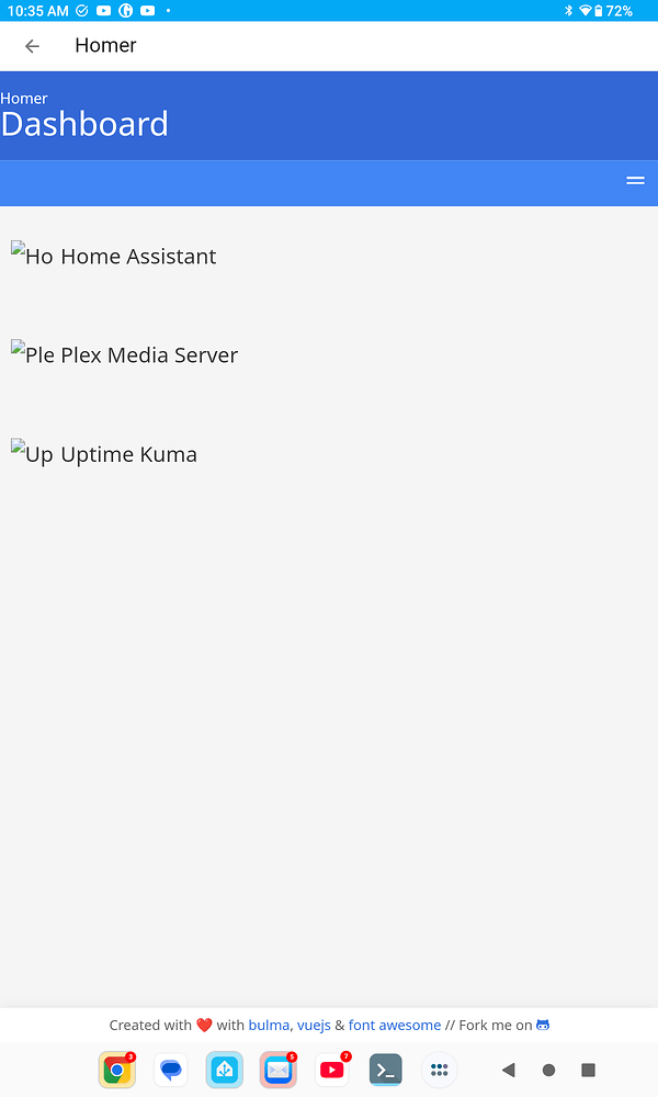 Homer Dashboard Add-on for Home Assistant - Share your Projects! - Home ...