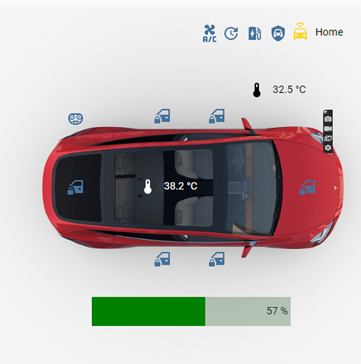 Looking for a simple card for the custom Tesla integration - Frontend ...