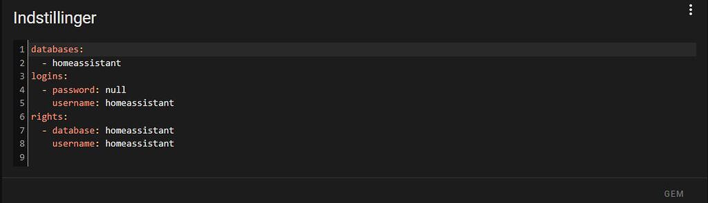 Trouble Configuring Mariadb After Crash Configuration Home Assistant Community