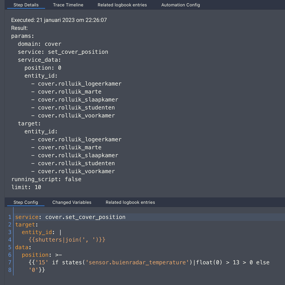 Automation Wont Execute Because Of Variable Configuration Home Assistant Community