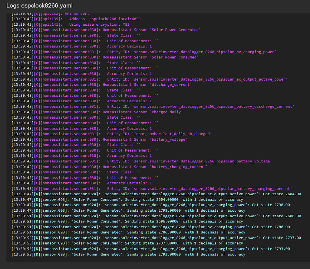 Unable To Pull Data From Homeassistant On Esp32 Esphome Home Assistant Community