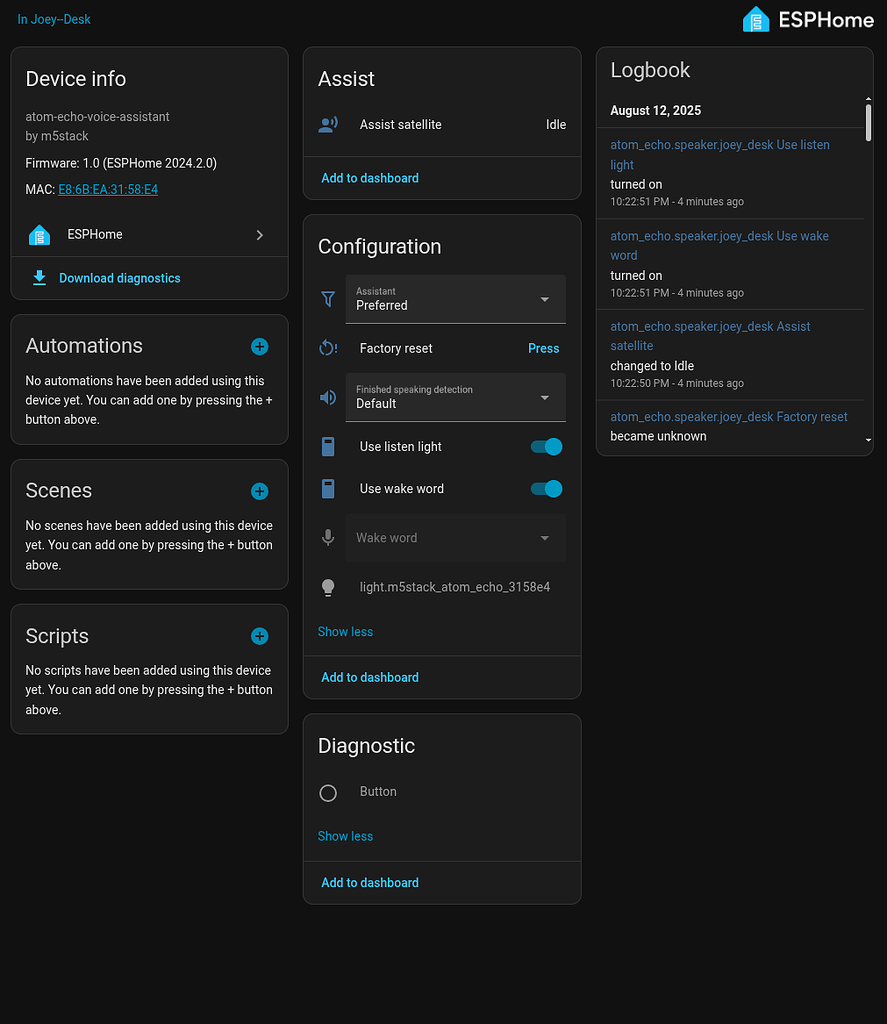 How to make Atom Echo appear as a media player? - ESPHome - Home Assistant Community