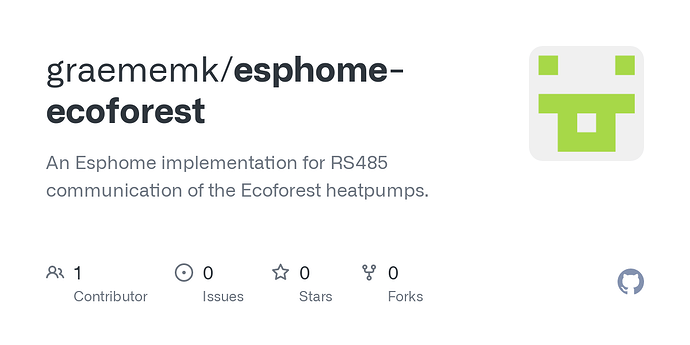 Controlling Ecoforest heatpumps via Modbus - Configuration - Home ...