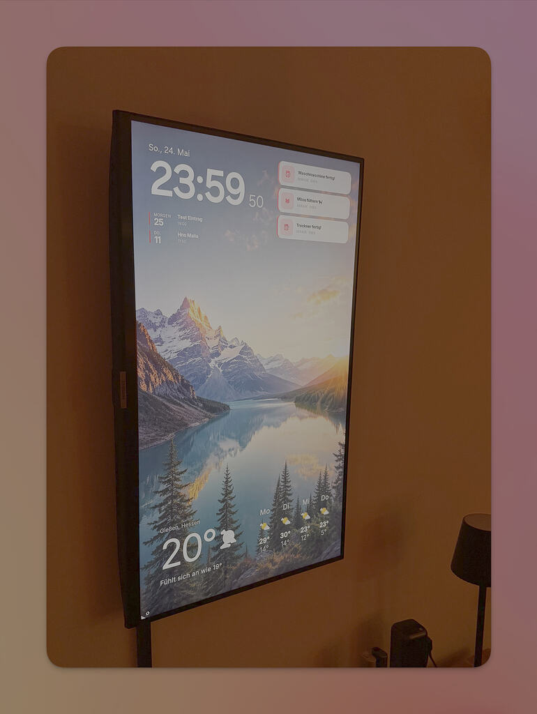 Magic Frame — self-hosted dashboard for family boards, wall monitors ...