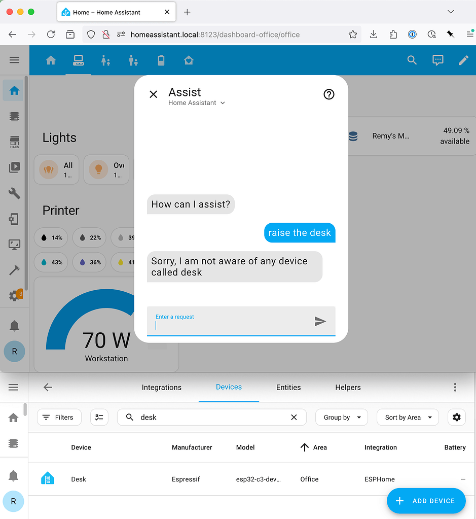 Assistant doesn't see devices - Voice Assistant - Home Assistant Community