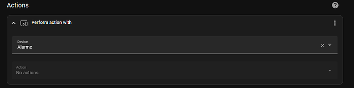 Device Action Not Present In Automation Configuration Home Assistant Community