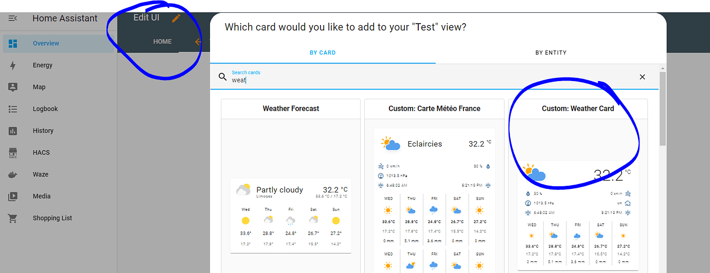 Trying to add first custom card - Frontend - Home Assistant Community