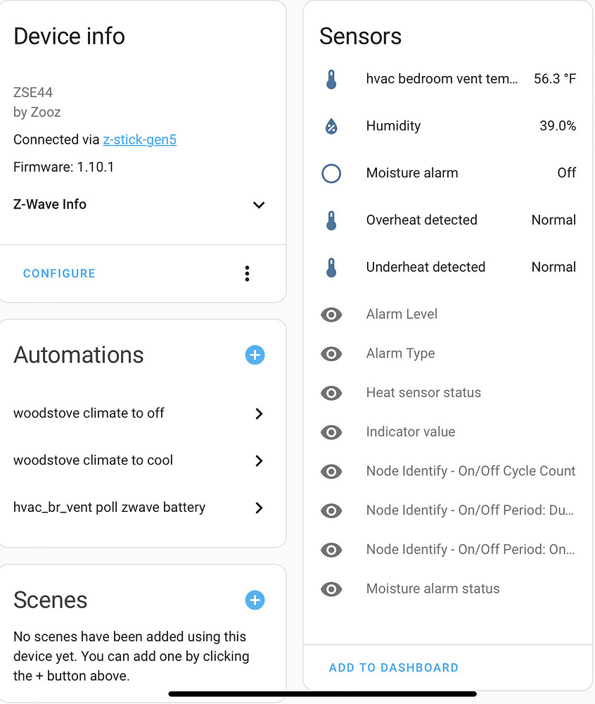 Zwave Devices - Incorrect, Non Applicable, Non Functional Entities created automatically - Z ...