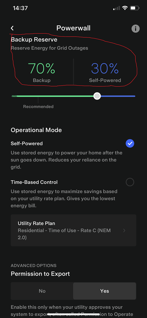 Powerwall Grid Service Active status change - Configuration - Home ...