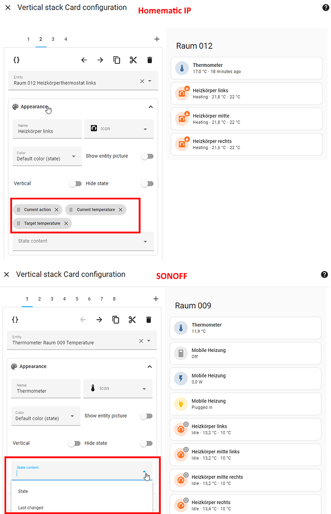 Combine Entities In One Tile Card Frontend Home Assistant Community