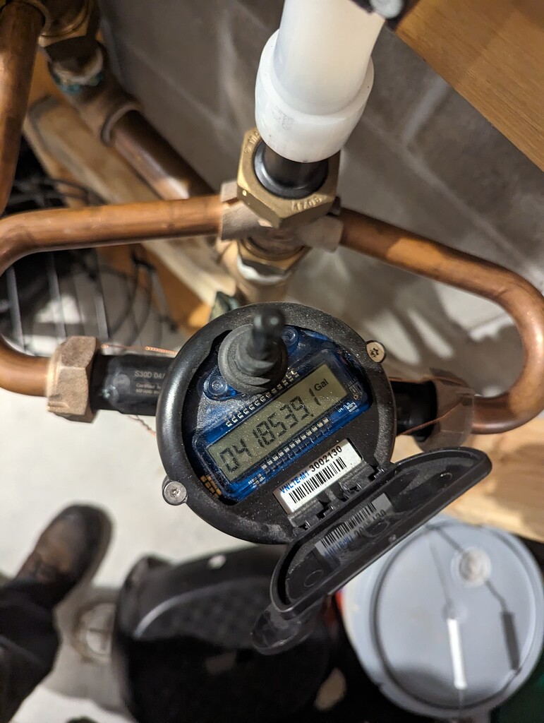 Monitoring water meter (digital readout) - Configuration - Home ...