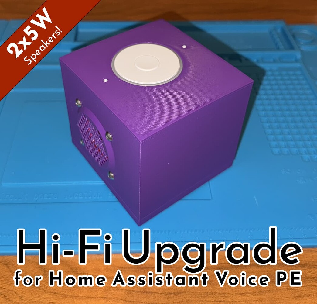 Hi-Fi Audio Upgrade for Home Assistant Voice PE (Complete How-to Guide ...