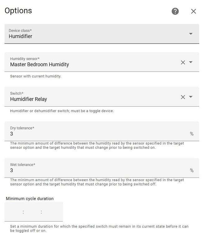 Smart-ifying Aprilaire Whole House Humidifier - Configuration - Home ...