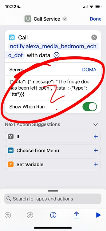 Help With Apple Shortcuts Data Formatting Configuration Home Assistant Community