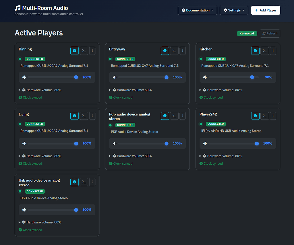 Home Assistant Community Add-On: Local Audio interfaces as SendSpin ...