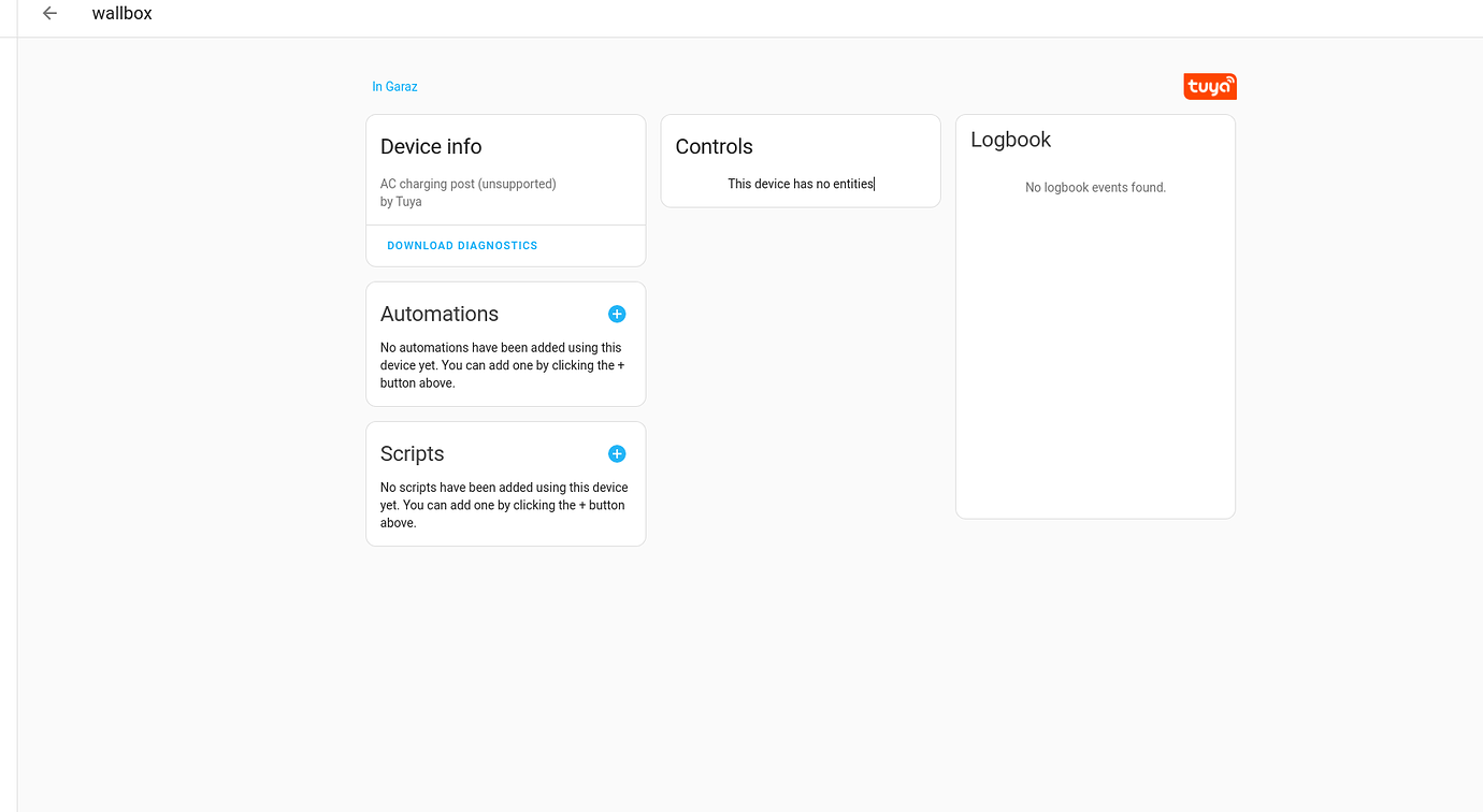 Create entities for not supported device Tuya - Configuration - Home Assistant Community