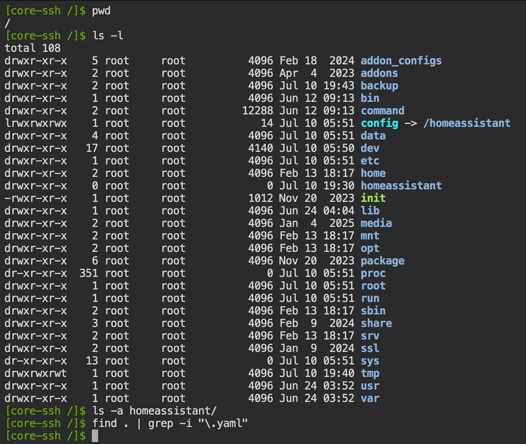 Restore Gone Wrong Cant Find Configuration Files But Ha Is Running Configuration Home
