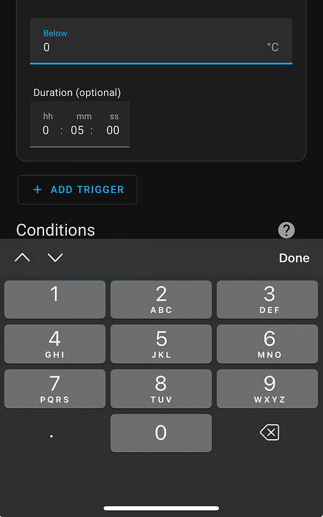 Minus sign required in iOS app when creating a fridge/freezer temp trigger below 0° - Feature ...