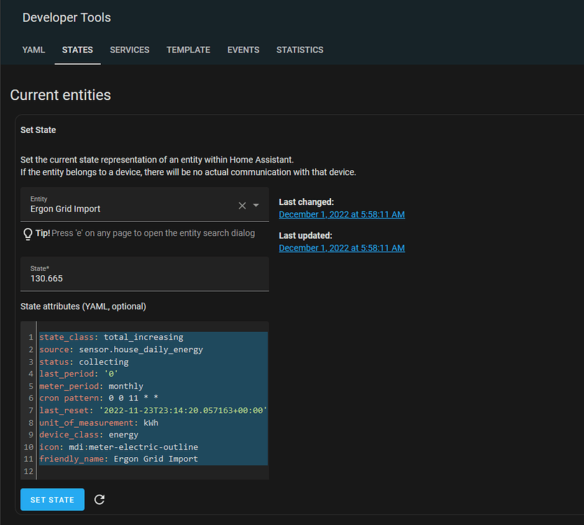 Utility Meter Offset Not Working For Me Configuration Home