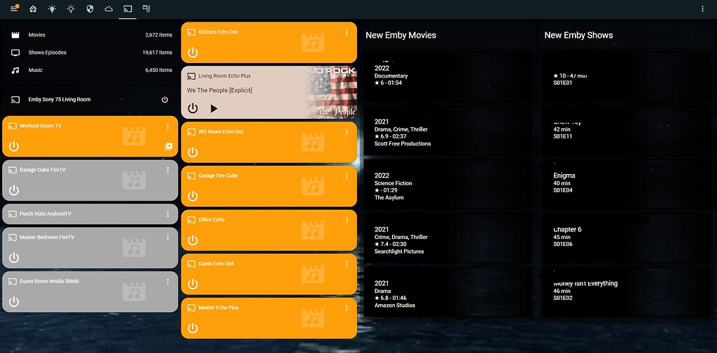 HDHomerun or Emby Live TV feed to HA lovelace dashboard card - Frontend ...