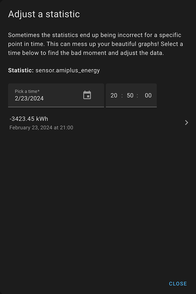Replaced Energy Meter Energy Dashboard Shows Huge Negative Value Energy Home Assistant Community