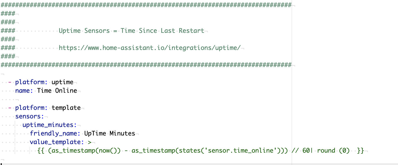 Uptime Sensor Broken Configuration Home Assistant Community