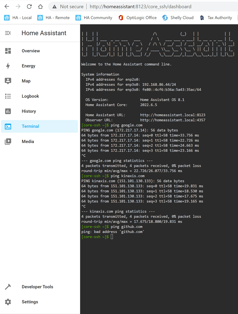 Generic x86 - GitHub - Installation - Home Assistant Community