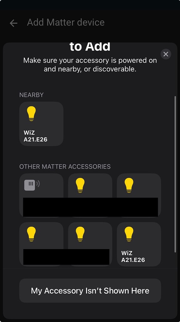 Can't re-add Philips Wiz Matter bulb after removing it - Matter/Thread ...