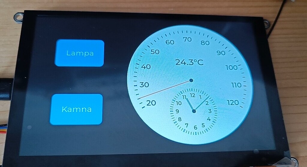 LVGL twitches with Dallas DS18B20 temperature sensor - ESPHome - Home ...