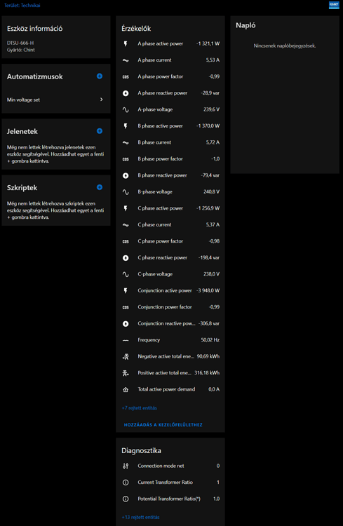 Huawei Power Meter DTSU-666-H Modbus - Configuration - Home Assistant Community