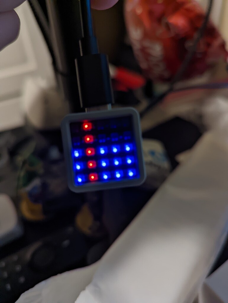 M5 Atom Matrix Countdown Timer - Share your Projects! - Home Assistant ...