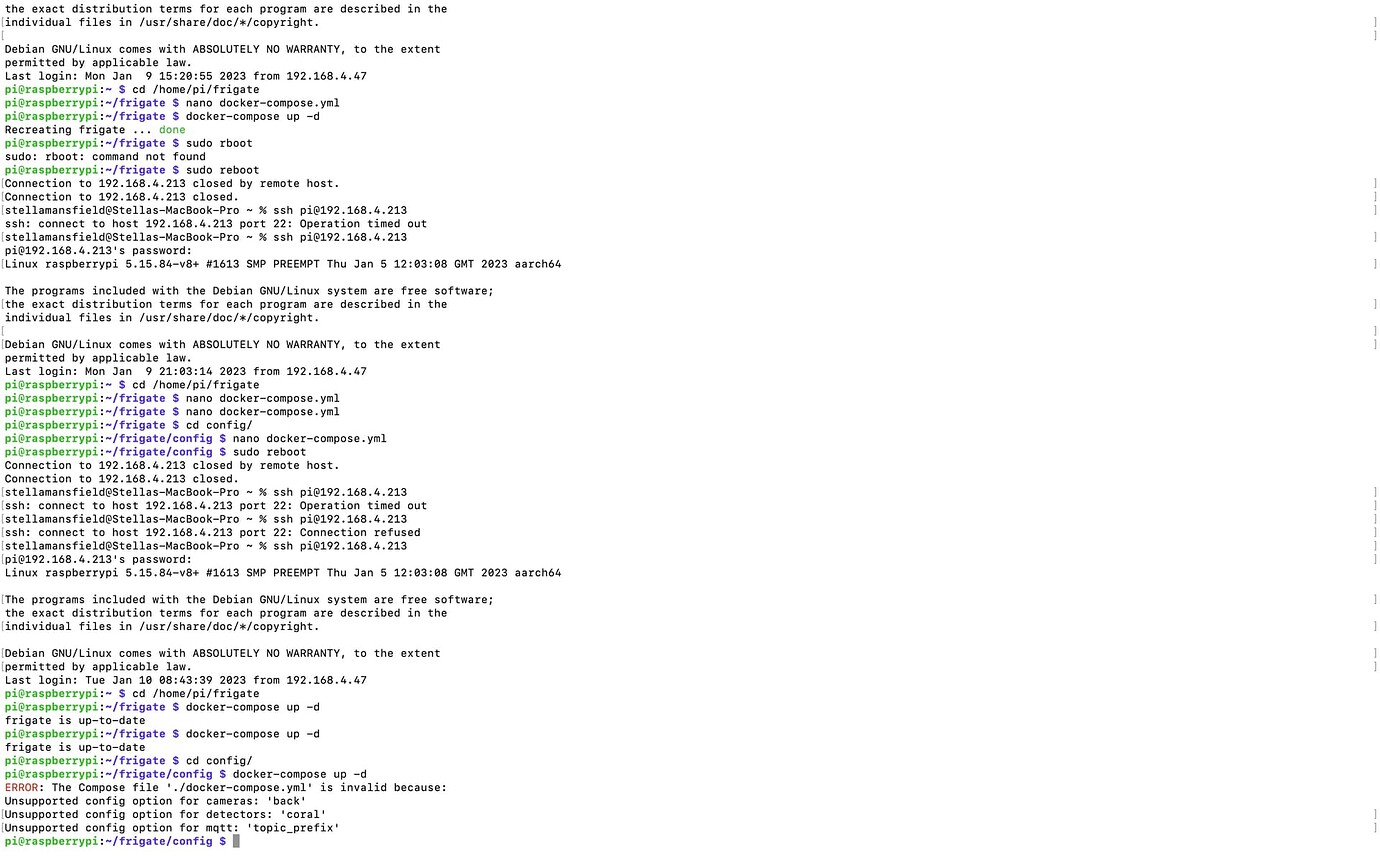 Home assistant yellow and docker compose frigate - Configuration - Home ...