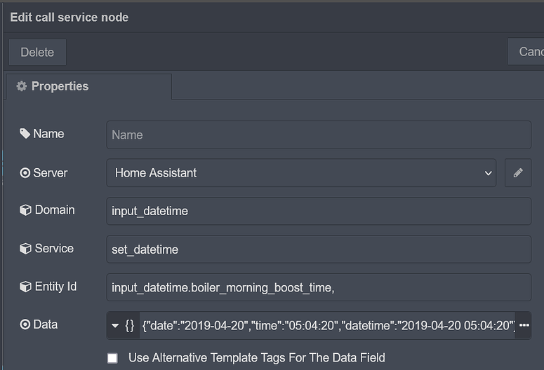 Date/Time Entry - Node-RED - Home Assistant Community