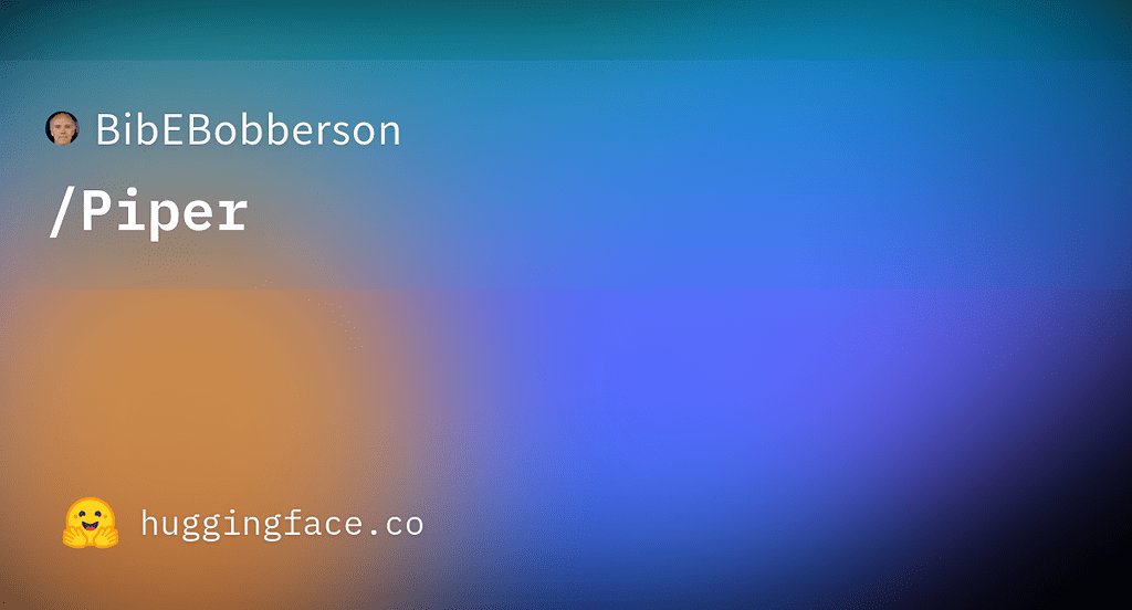 Collections of Pre-trained Piper Voices - Voice Assistant - Home ...