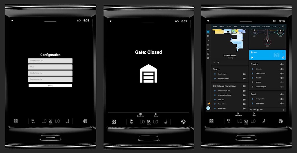 Alternative Home Assistant app with dashboard for Android Automotive (AAOS) - Home Assistant ...
