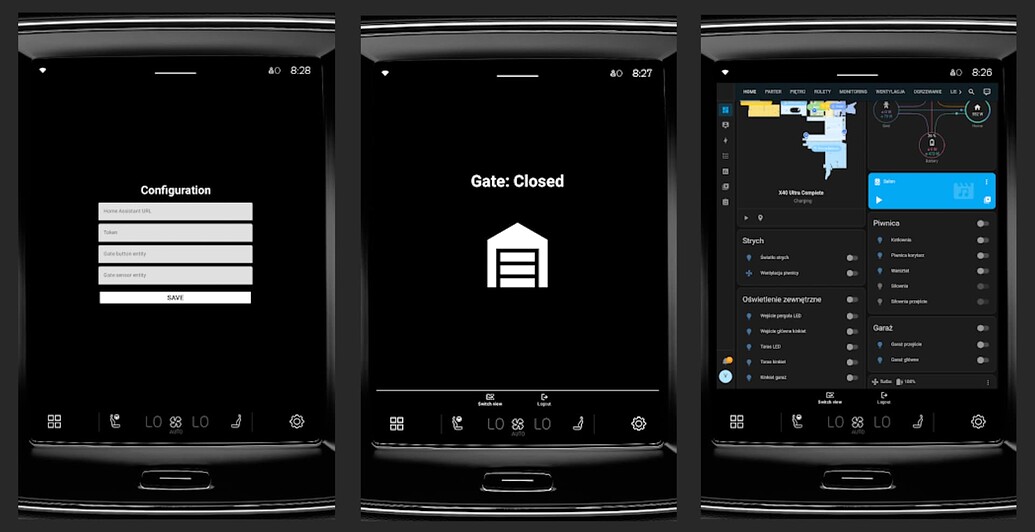 Alternative Home Assistant app with dashboard for Android Automotive ...