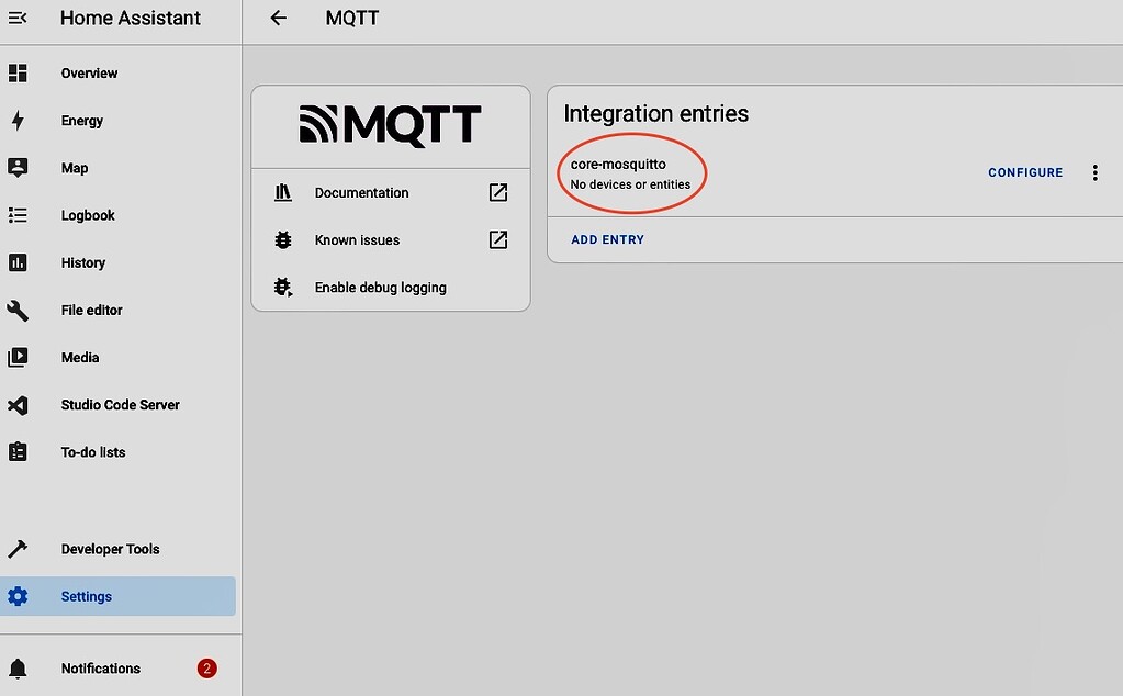 Mqtt Integrating Devices Entities Help Configuration Home Assistant Community