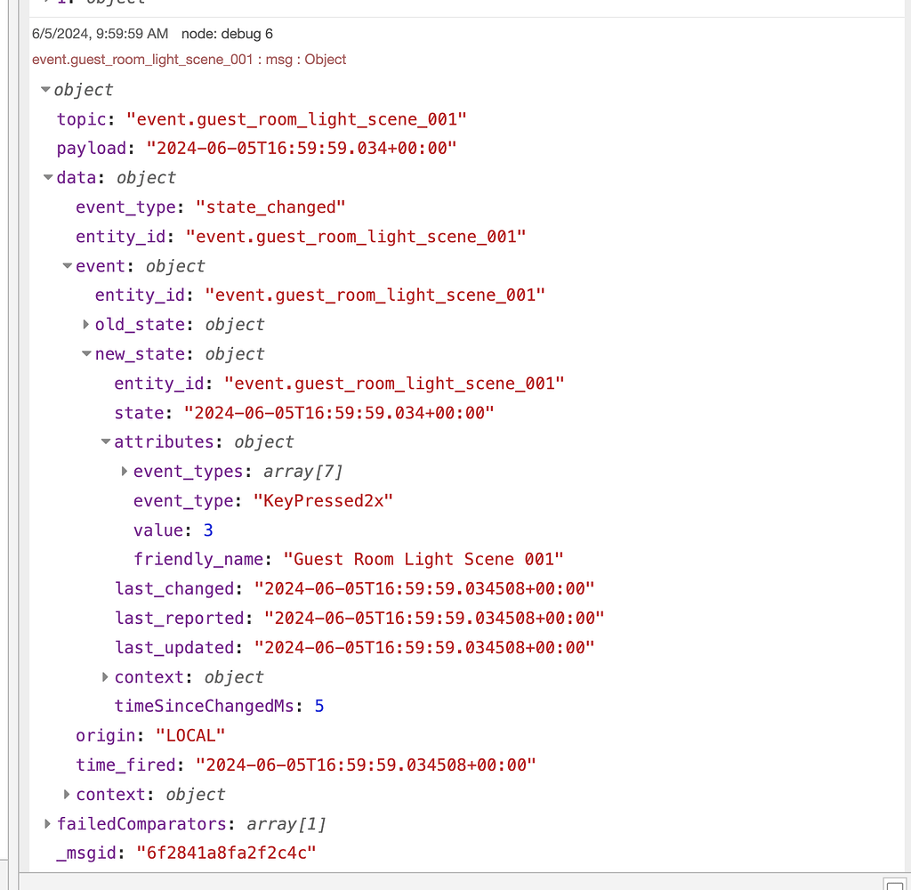 Debugging my first node red flow - Node-RED - Home Assistant Community